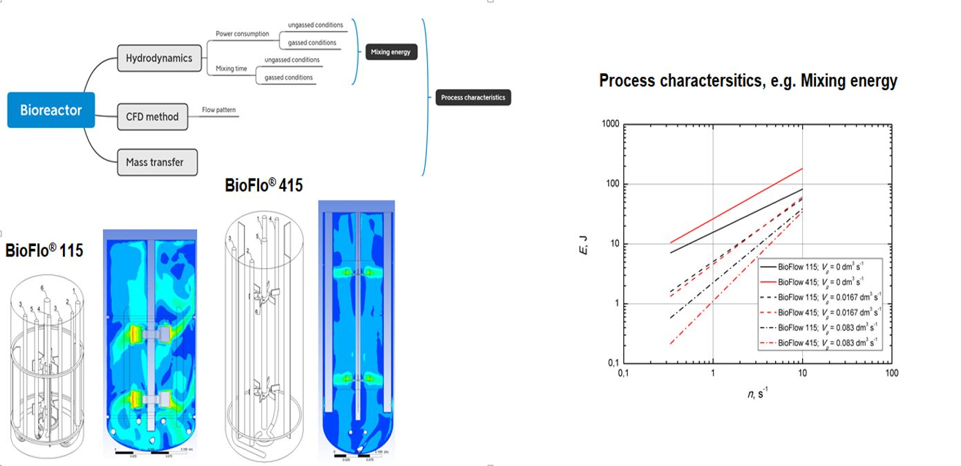 Processes | Free Full-Text | Hydrodynamics and Mass Transfer Analysis in BioFlow® Bioreactor Systems
