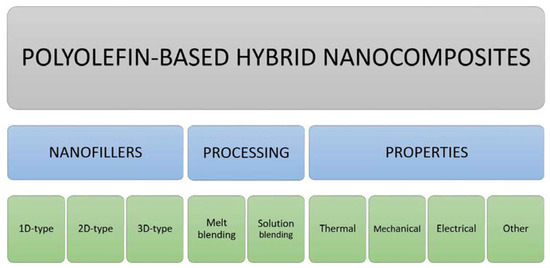 Functional Polymer Hybrid Nanocomposites Based on Polyolefins: A Review