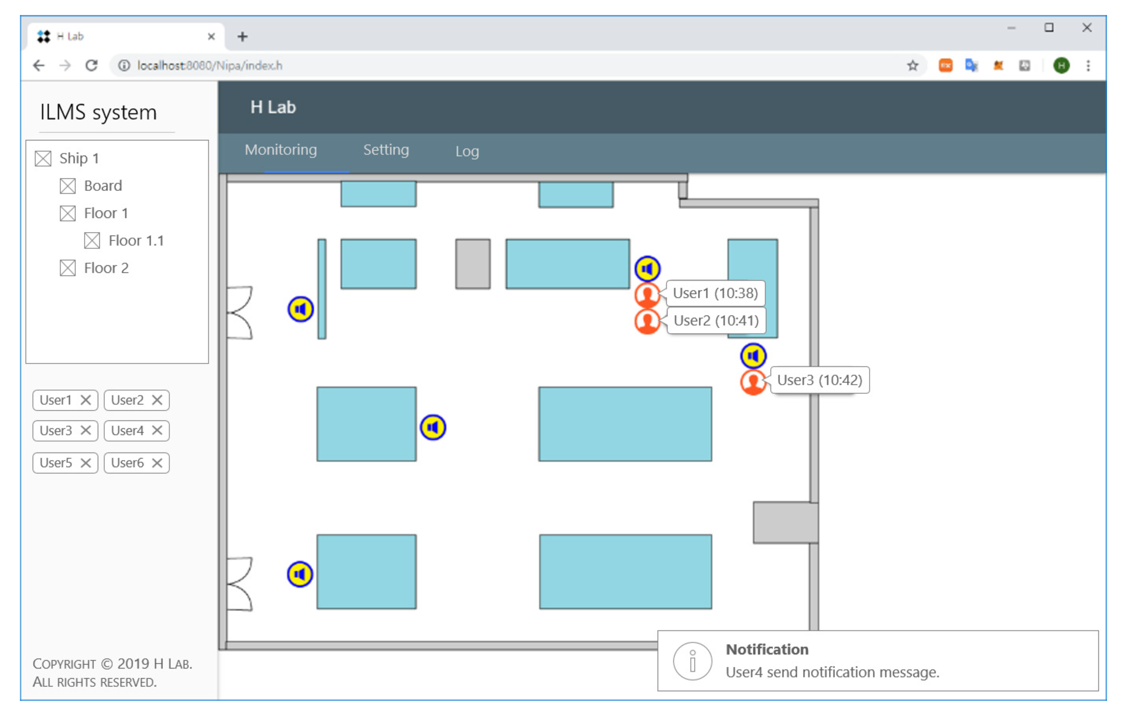 Development of an Ultrasound Technology-Based Indoor-Location ...
