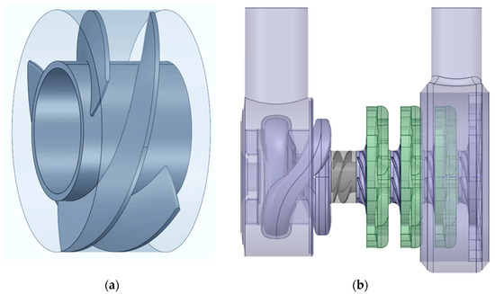 Effect of an Inducer-Type Guide Vane on Hydraulic Losses at the Inter ...
