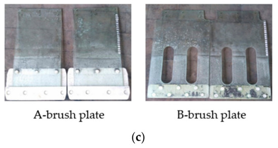 The Effect of Brush Plate Structure and Operating Parameters on the ...
