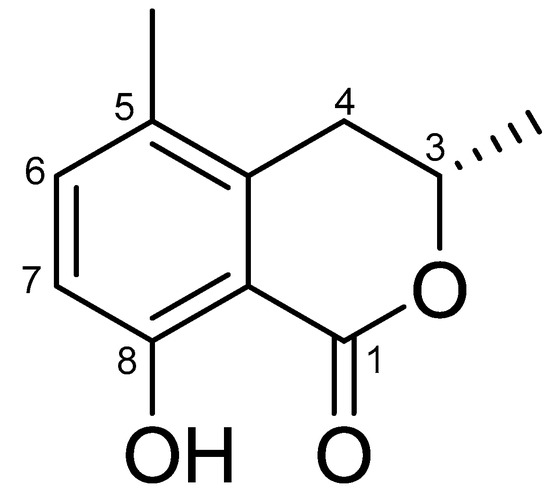 (S)-5-Methylmellein Isolated from an Endogenous Lichen Fungus ...