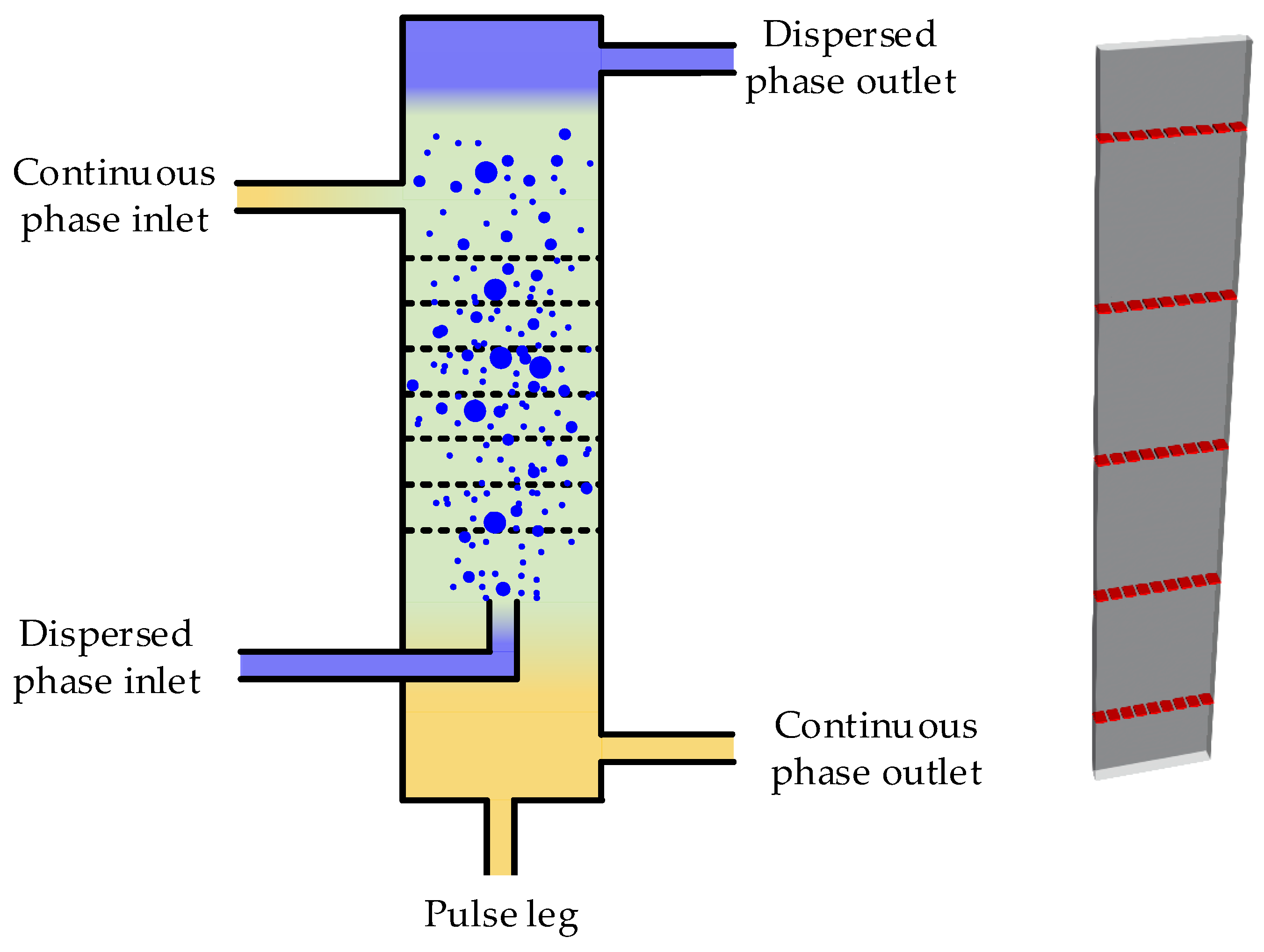 Predicting Mass Transfer in Liquid–Liquid Extraction Columns