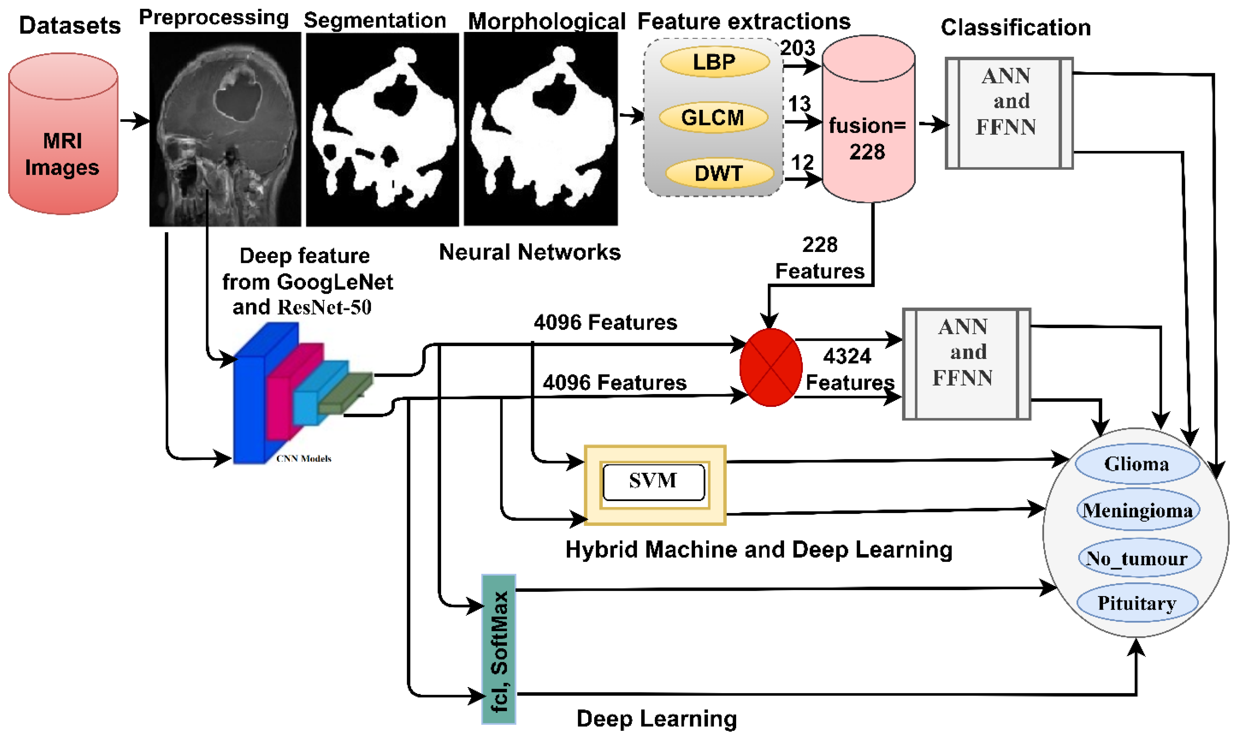 Hybrid Techniques of Analyzing MRI Images for Early Diagnosis of Brain ...