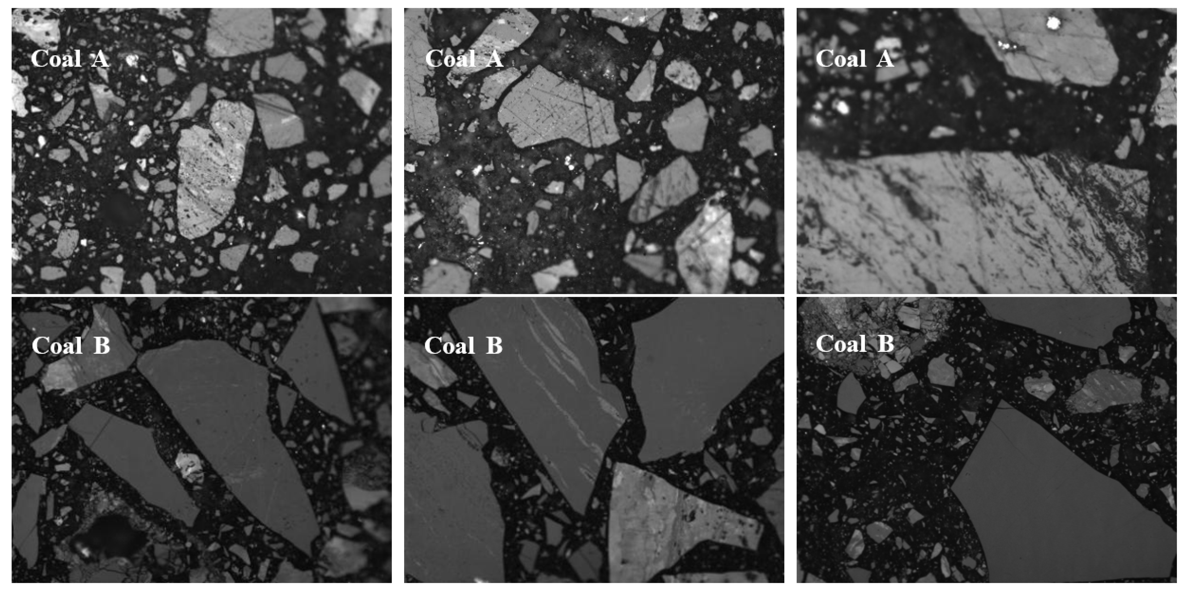 Study on Relationships between Coal Microstructure and Coke Quality during Coking Process