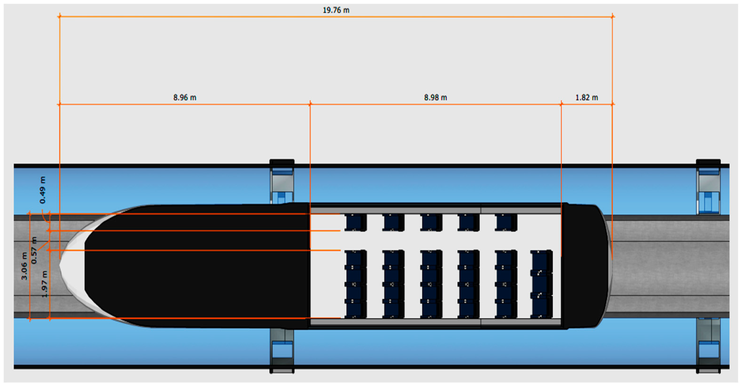 Assessing Hyperloop Transport Optimizing Cost with Different Designs of Capsule