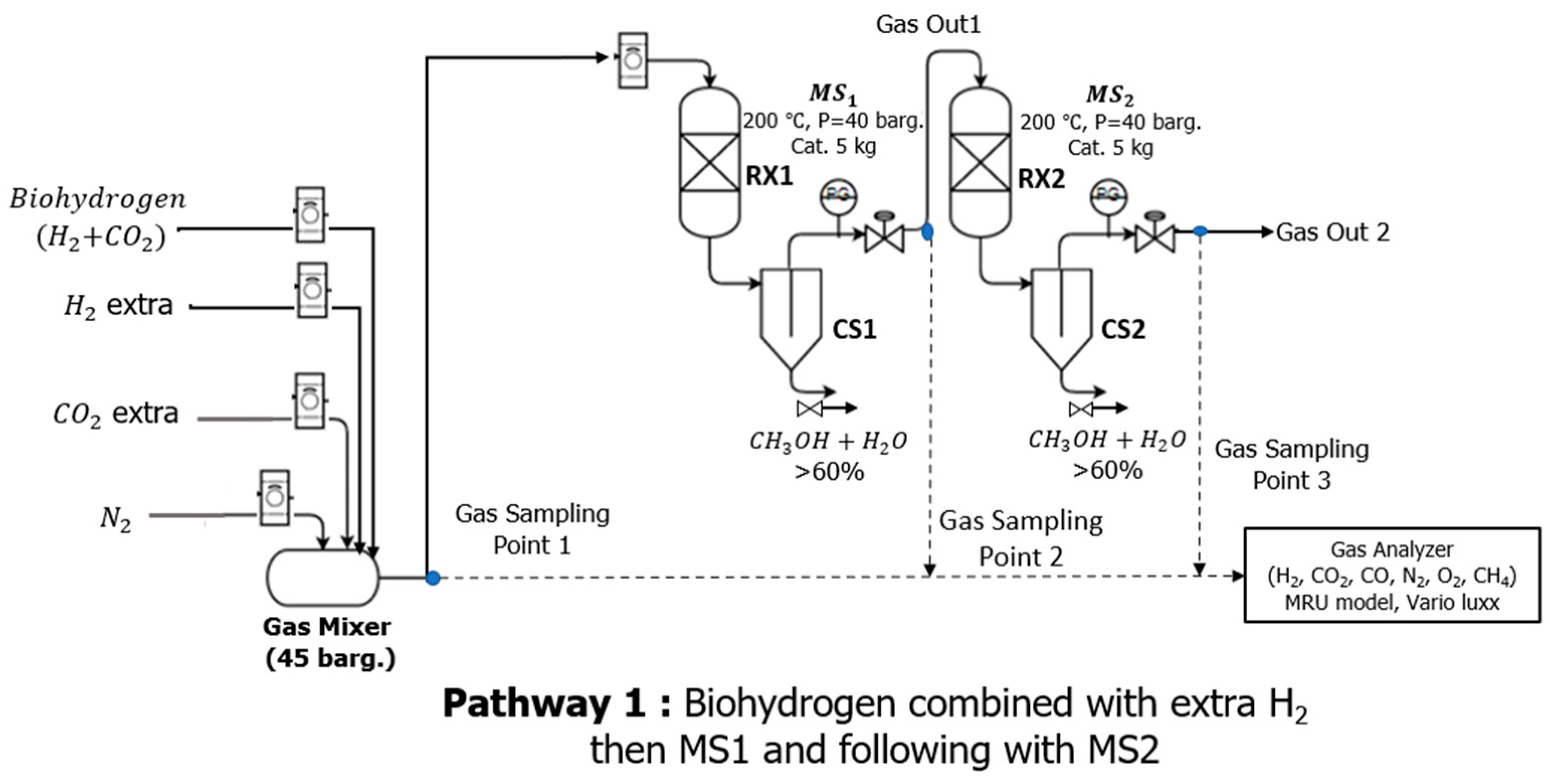 Improving Biomethanol Synthesis via the Addition of Extra Hydrogen to ...