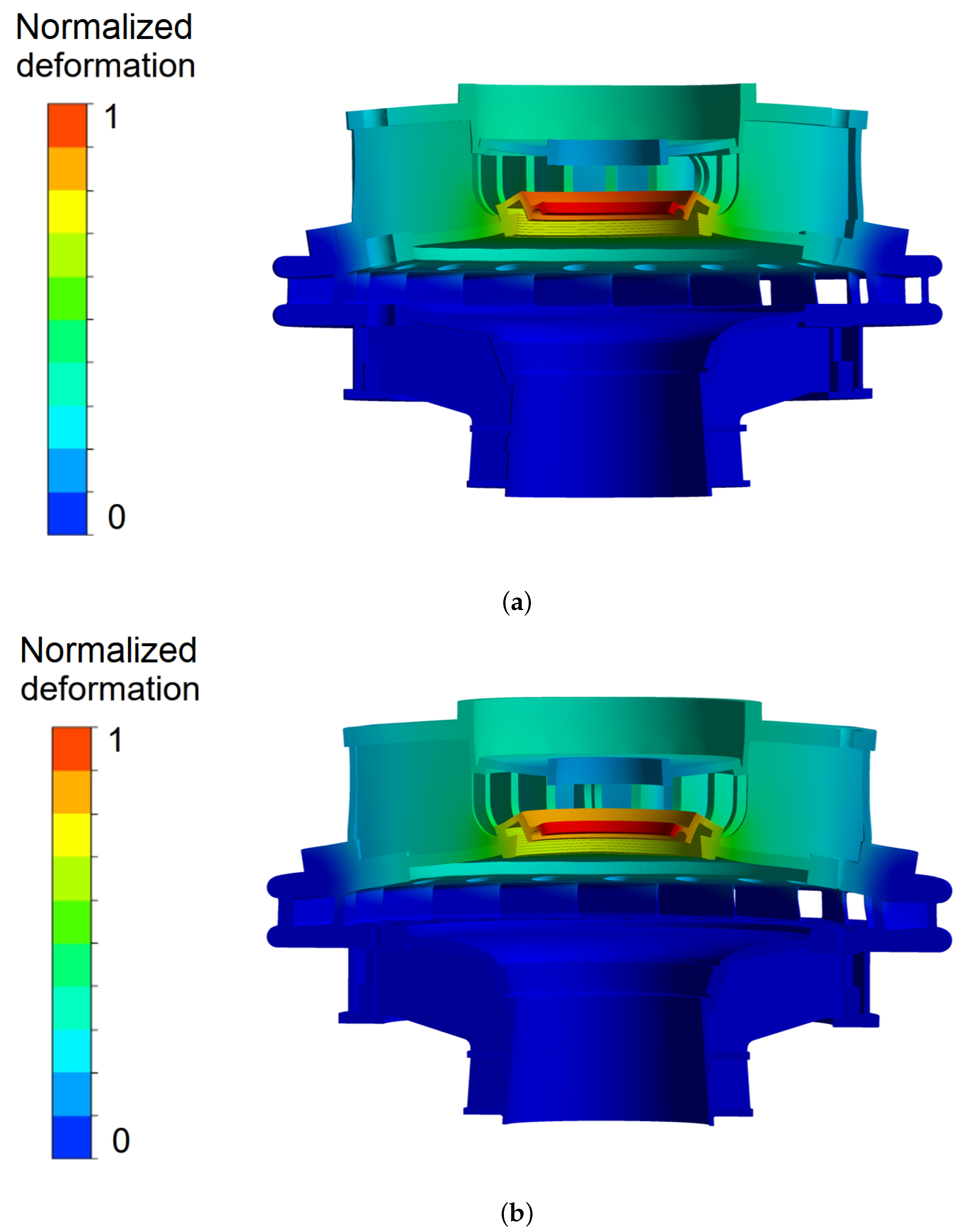 Numerical Study on the Flow and Structural Characteristics of a Large ...