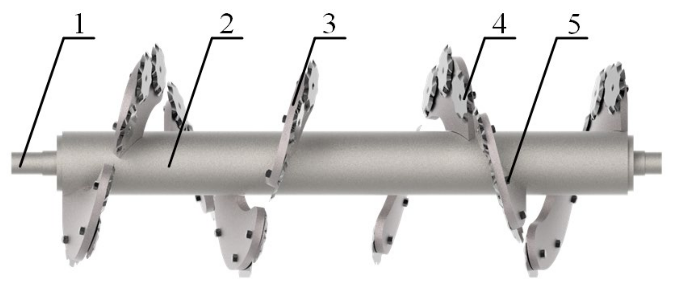 Design and Testing of Segmented Spiral Total Mix Ration Mixer
