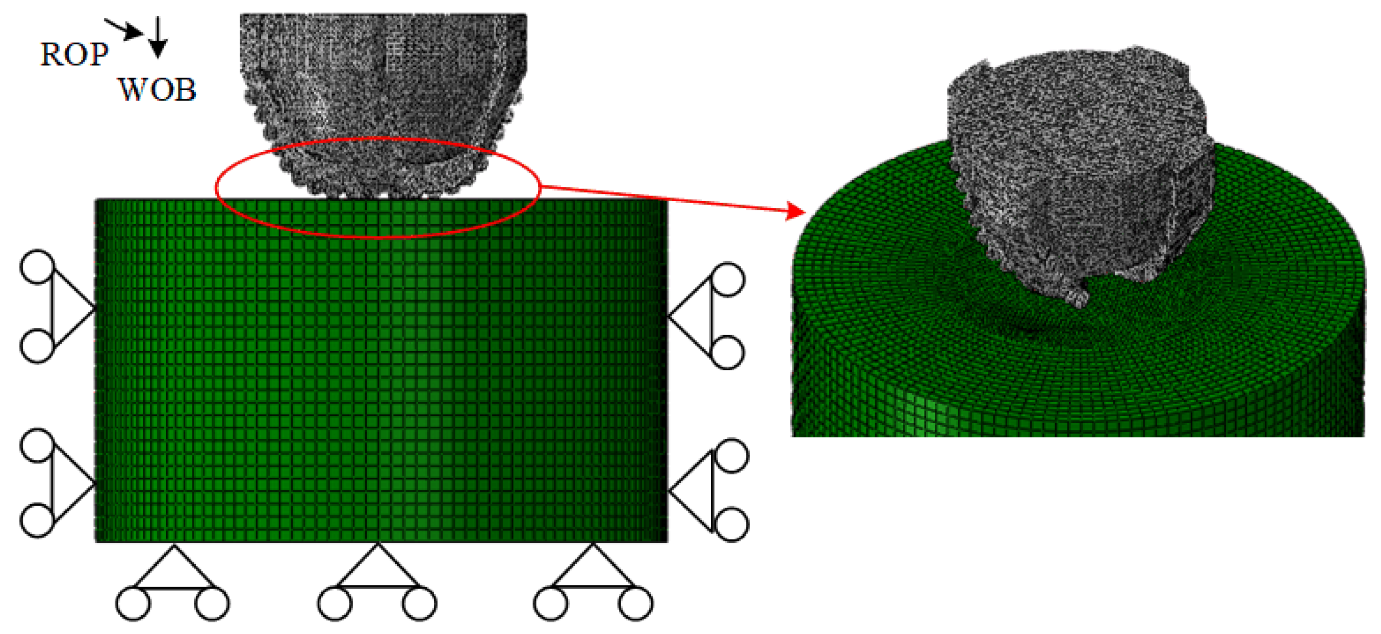 Structure Design of Bionic PDC Cutter and the Characteristics of Rock ...