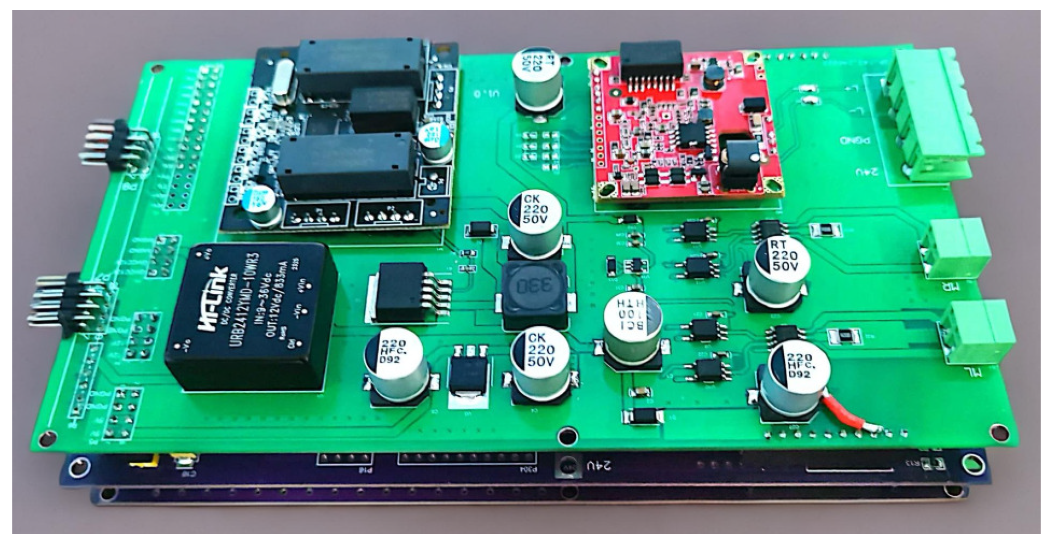 Design and Implementation of Small Modular Amphibious Robot System