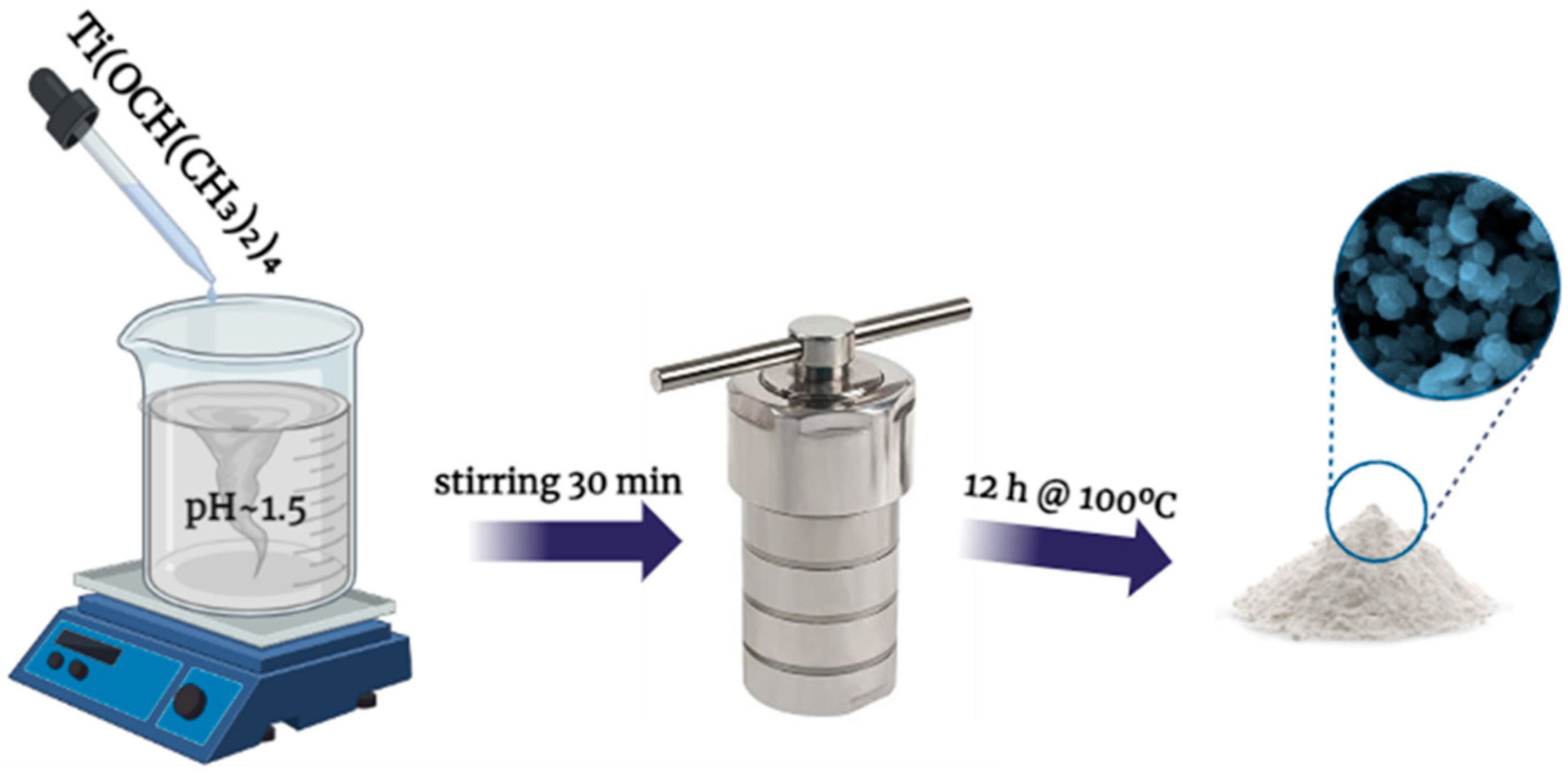Efficient One-Pot Hydrothermal Synthesis of TiO2 Nanostructures for ...