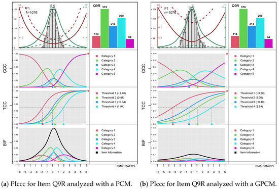 RMX/PIccc: An Extended Person–Item Map and a Unified IRT Output for eRm ...