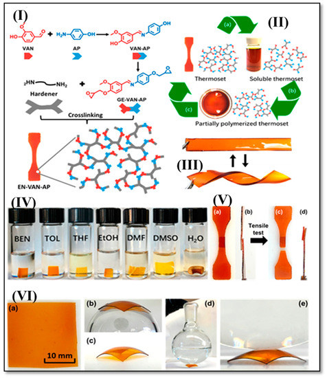 A Critical Review of Sustainable Vanillin-modified Vitrimers: Synthesis ...