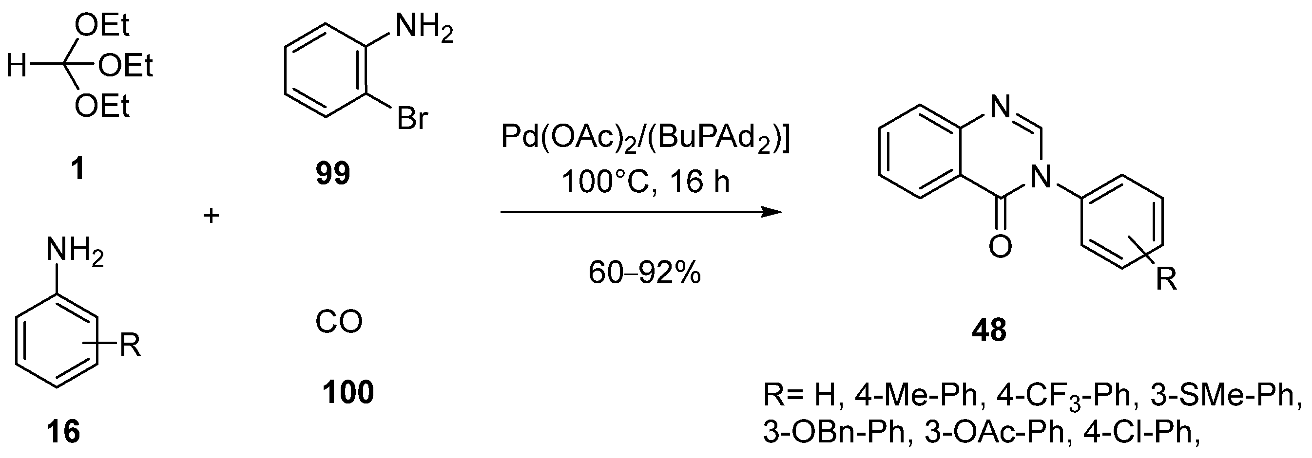 One-Pot Reactions of Triethyl Orthoformate with Amines