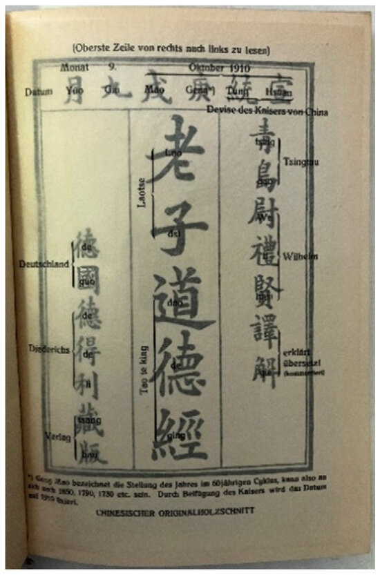 A Paratext Perspective on the Translation of the Daodejing: An Example ...