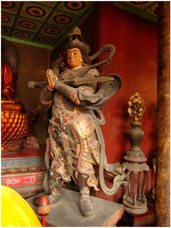 Weituo Statue in Temple Space: Worshipping Weituo as a Patron Deity of ...