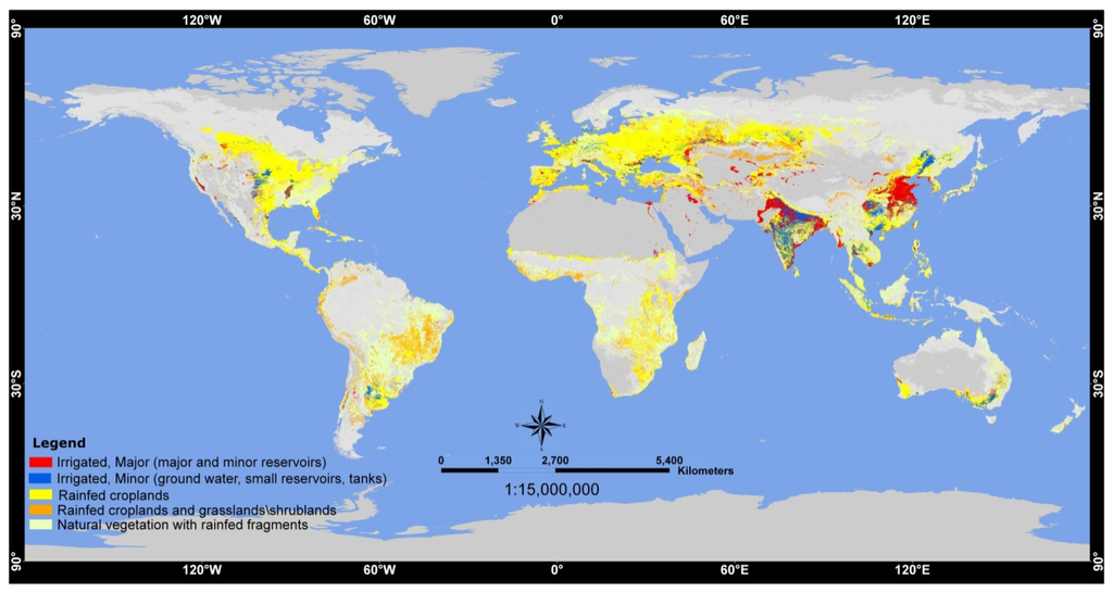 A Holistic View of Global Croplands and Their Water Use for Ensuring ...