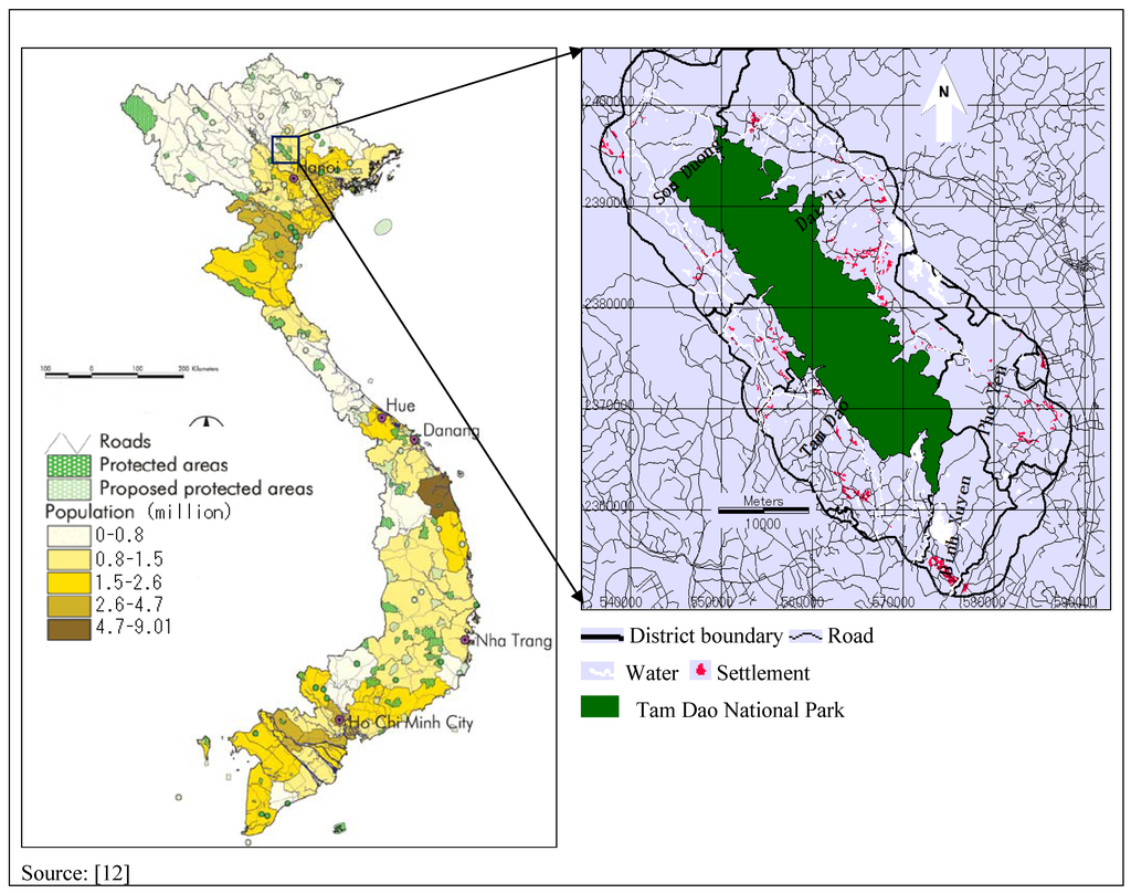 Forecasting Areas Vulnerable to Forest Conversion in the Tam Dao ...