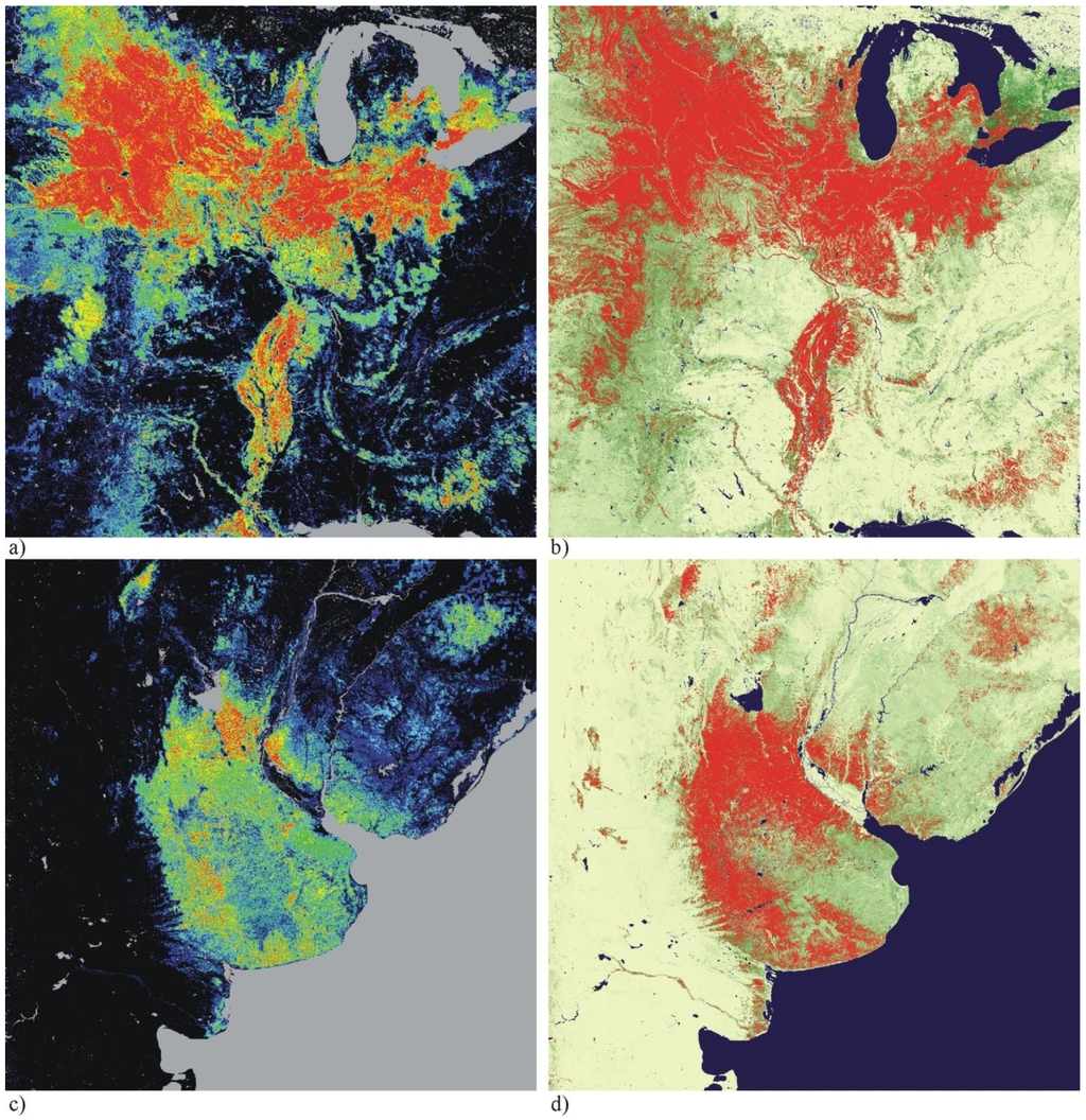 Estimating Global Cropland Extent with Multi-year MODIS Data