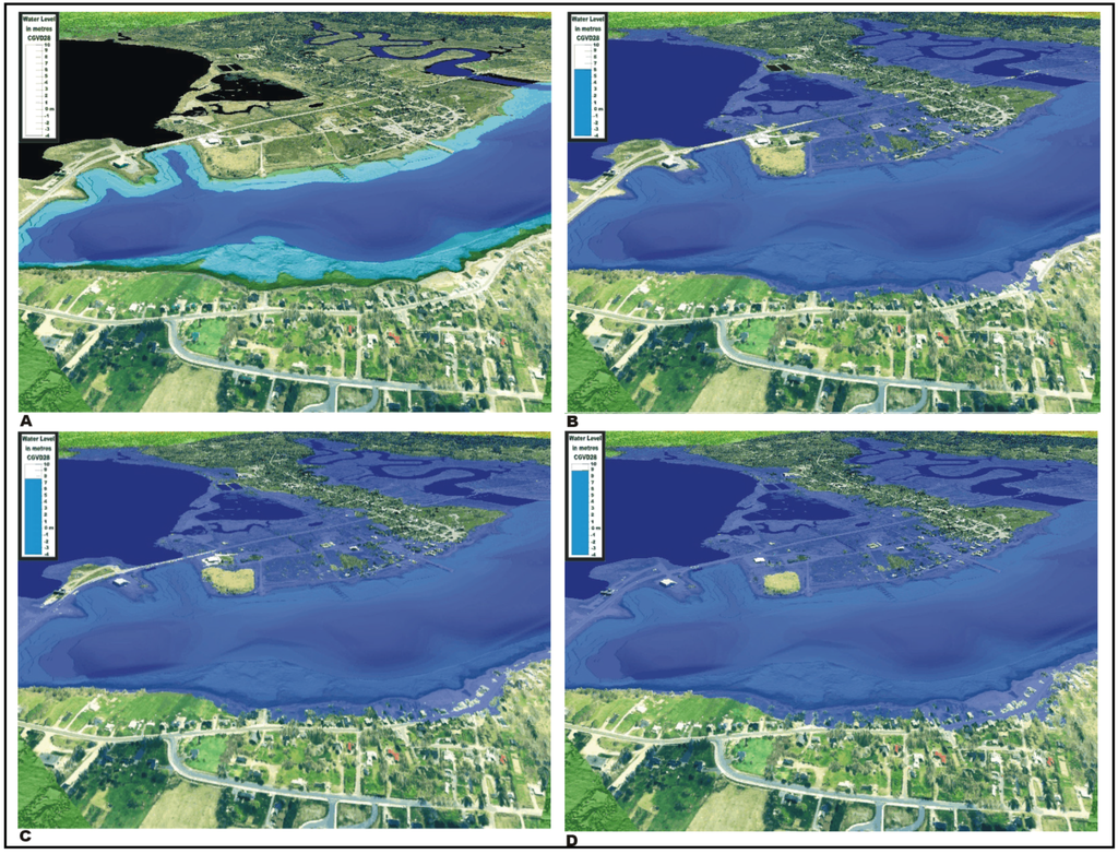 Flood Risk Mapping Using LiDAR for Annapolis Royal, Nova Scotia, Canada