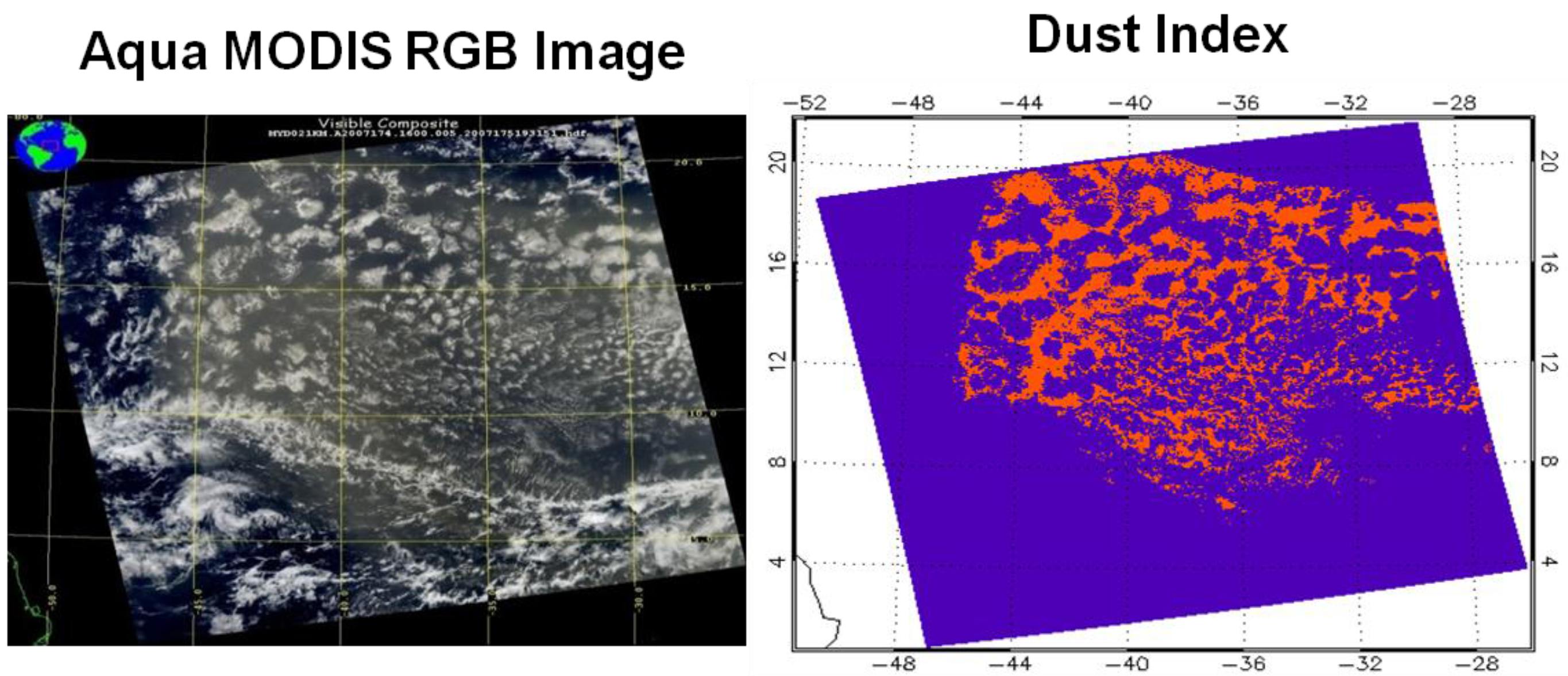 Dust and Smoke Detection for Multi-Channel Imagers