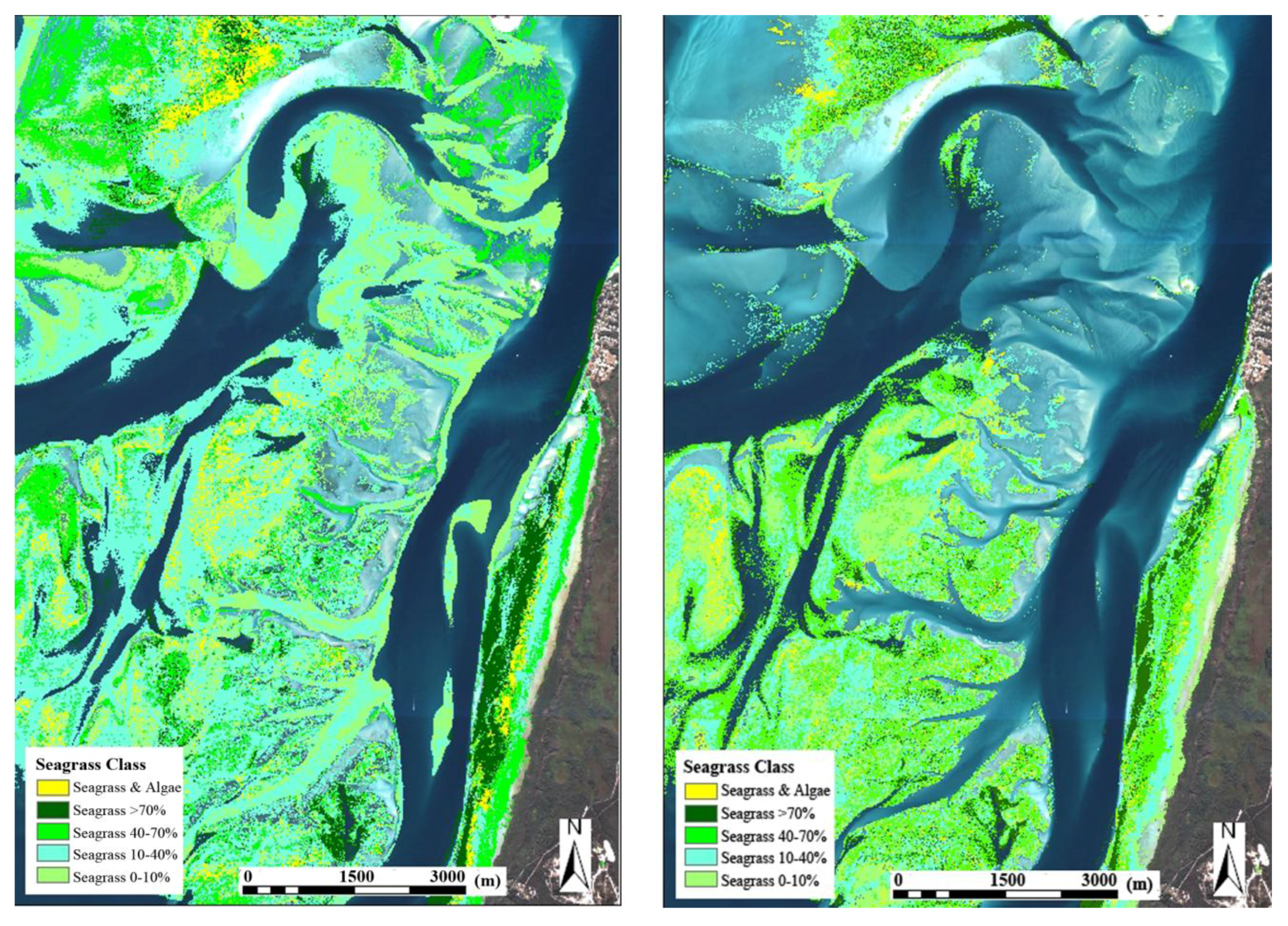 Integrating Quickbird Multi-Spectral Satellite and Field Data: Mapping Bathymetry, Seagrass ...