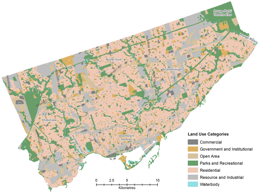 Toronto’s Urban Heat Island—Exploring the Relationship between Land Use ...