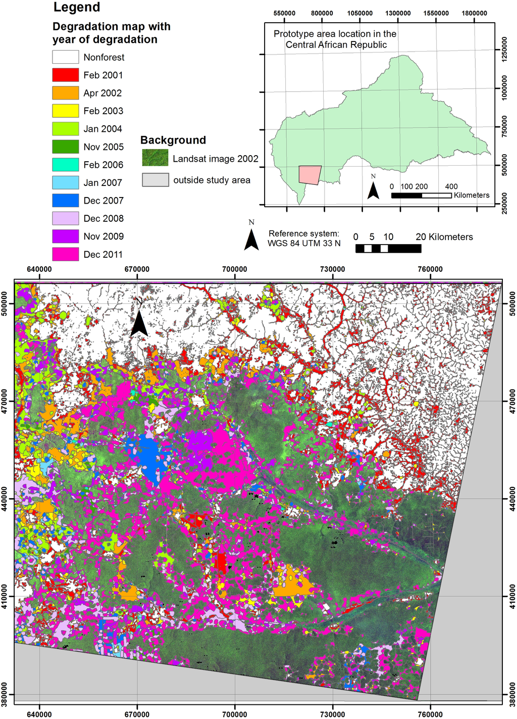 Mapping Forest Degradation due to Selective Logging by Means of Time ...