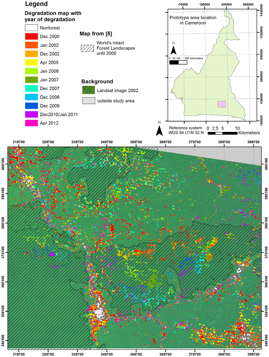 Mapping Forest Degradation due to Selective Logging by Means of Time ...
