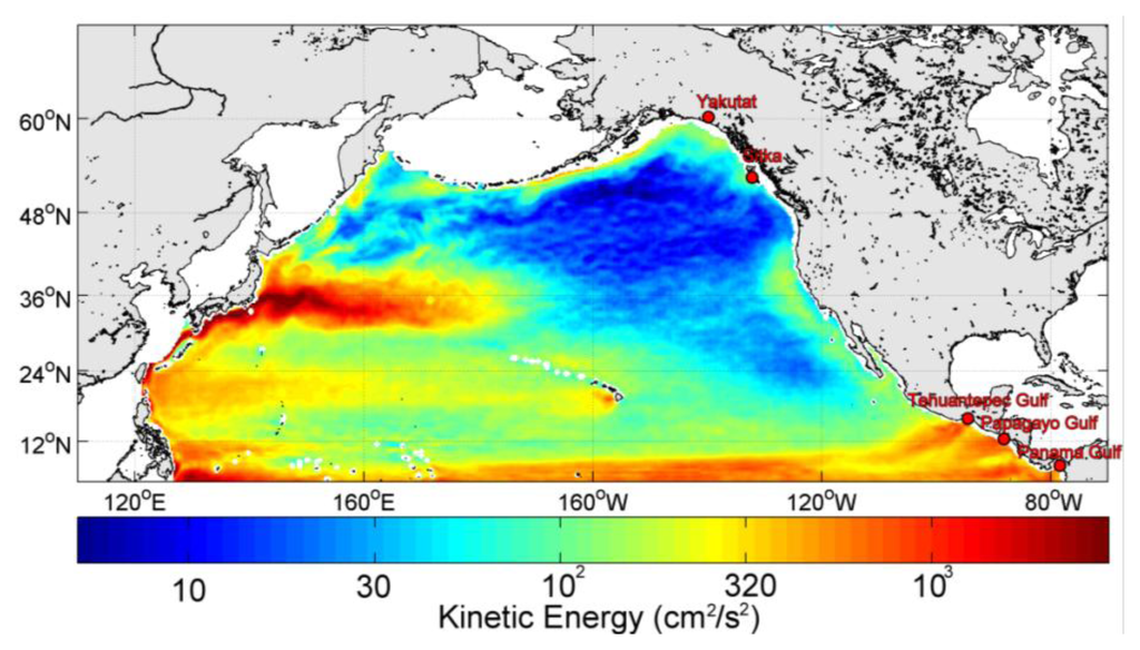 Statistical Characteristics of Mesoscale Eddies in the North Pacific ...