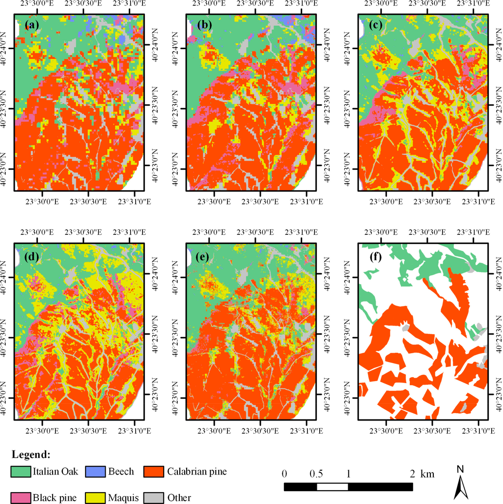 Decision Fusion Based on Hyperspectral and Multispectral Satellite ...