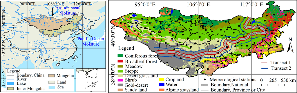 NDVI-Based Long-Term Vegetation Dynamics and Its Response to Climatic ...