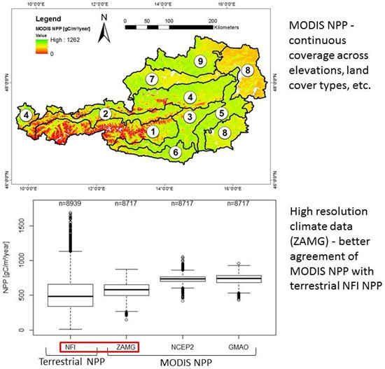 Remote Sensing | Free Full-Text | Comparing MODIS Net Primary ...