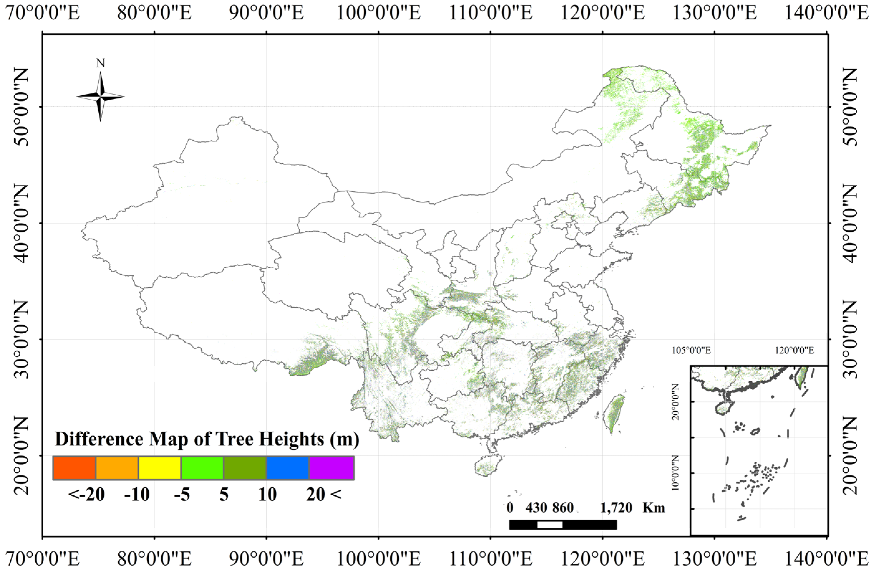 Mapping Forest Canopy Height over Continental China Using Multi-Source ...