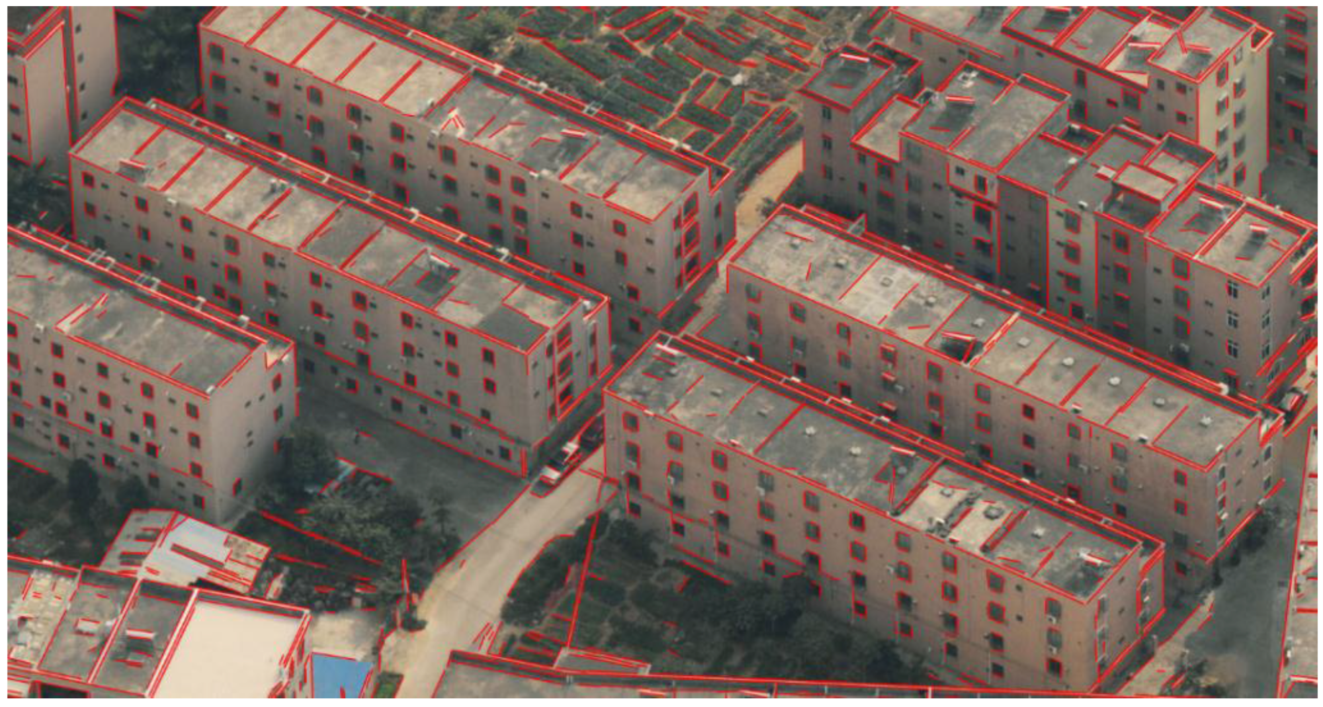 Building Façade Recognition Using Oblique Aerial Images