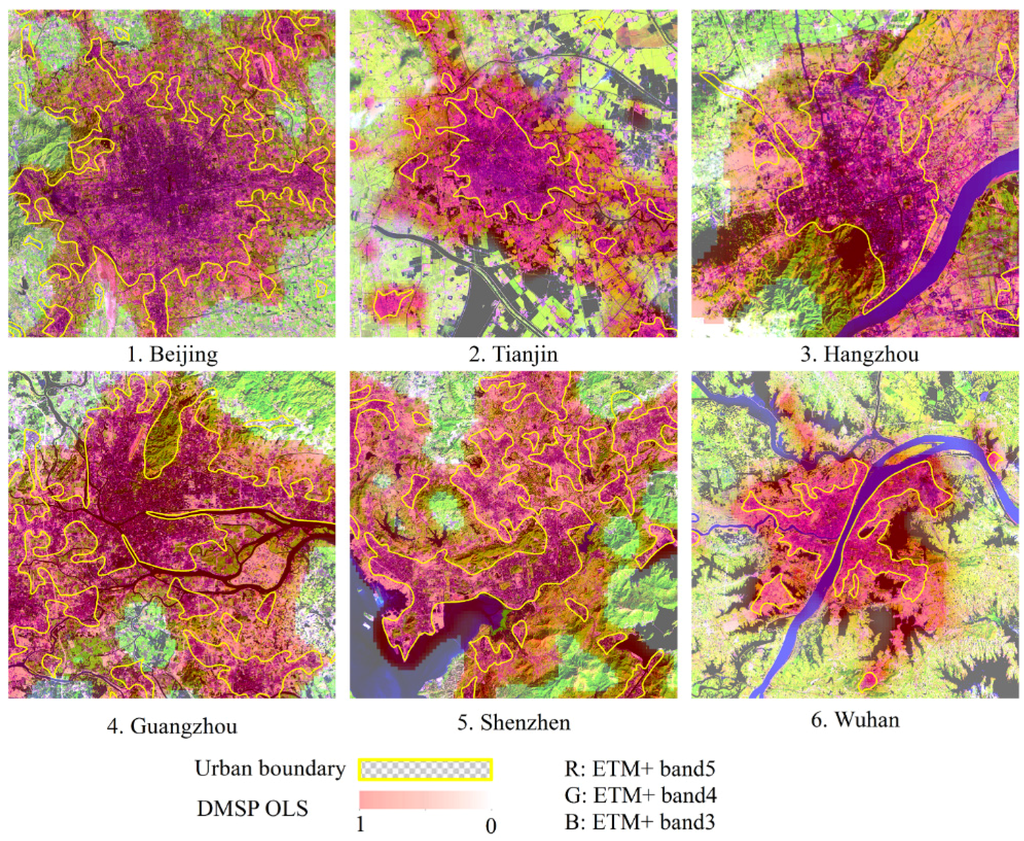 A Normalized Urban Areas Composite Index (NUACI) Based on Combination ...