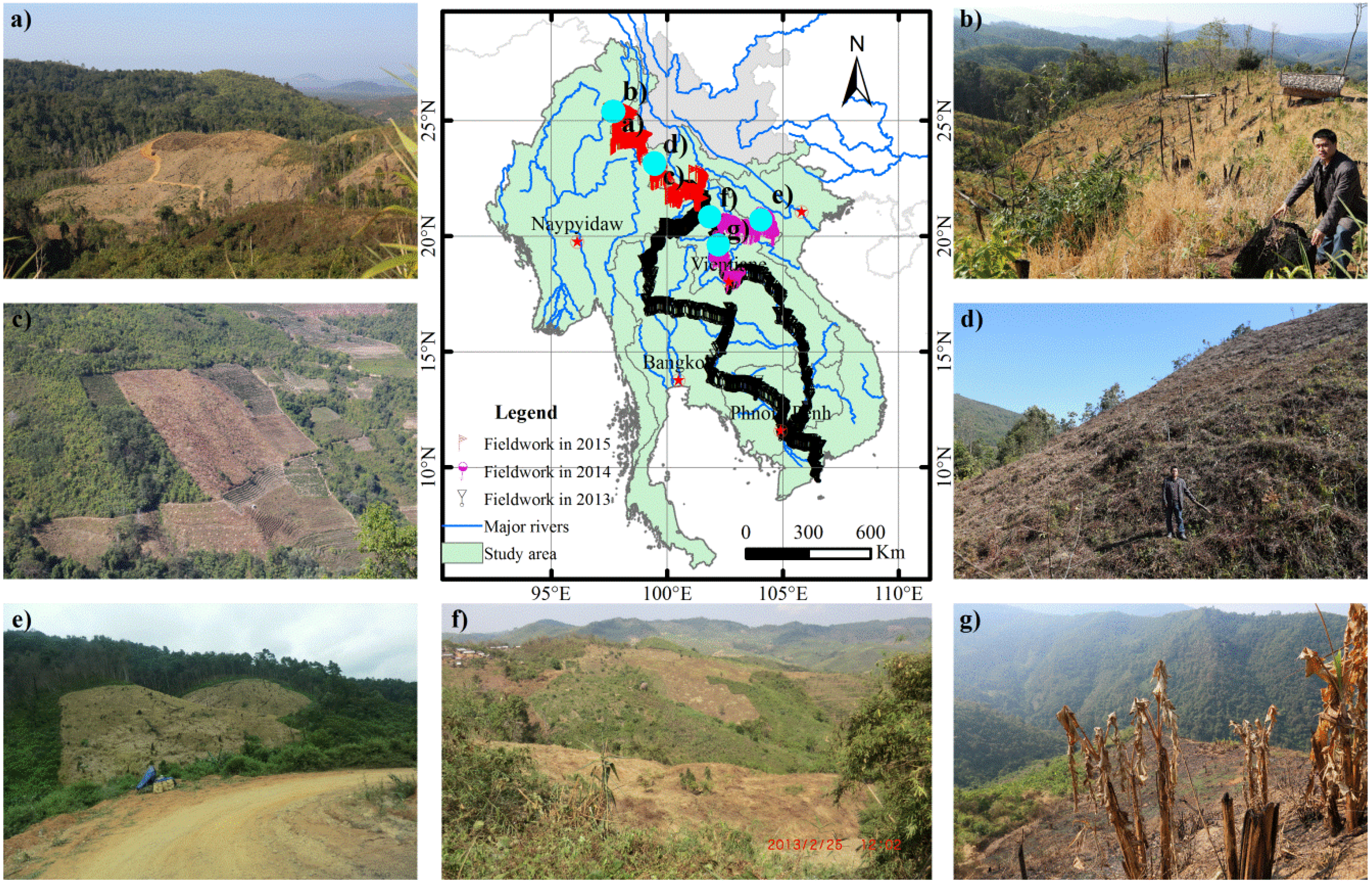 Extent and Area of Swidden in Montane Mainland Southeast Asia: Estimation by Multi-Step ...