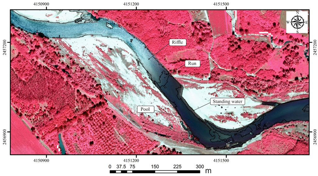 Remote Sensing Free Full Text Hierarchical Object Based Mapping Of Riverscape Units And In