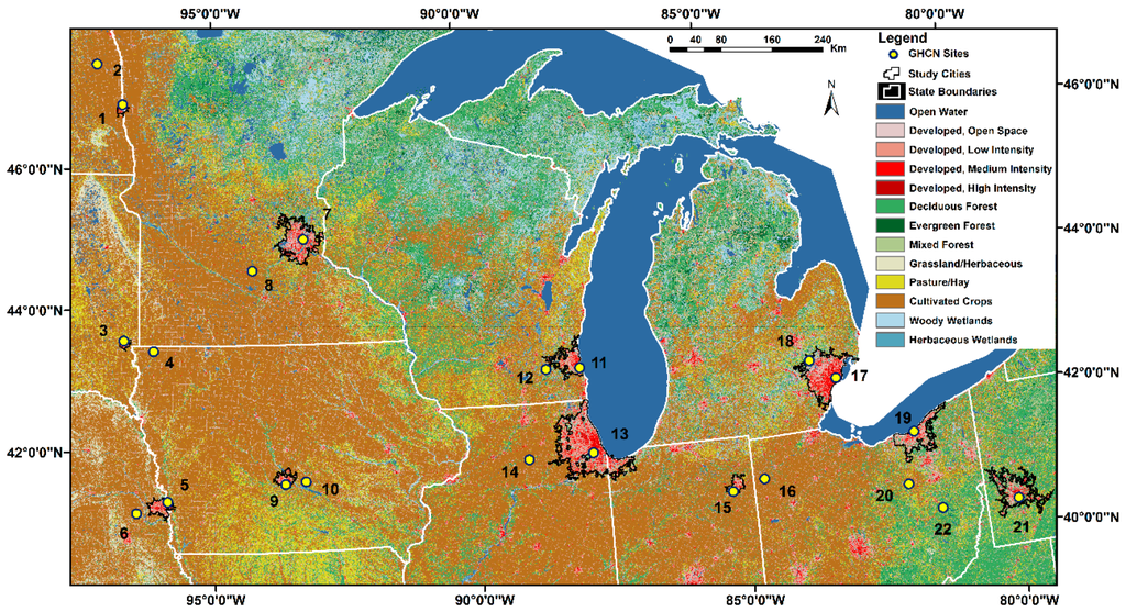 A Comparison of Multiple Datasets for Monitoring Thermal Time in Urban ...