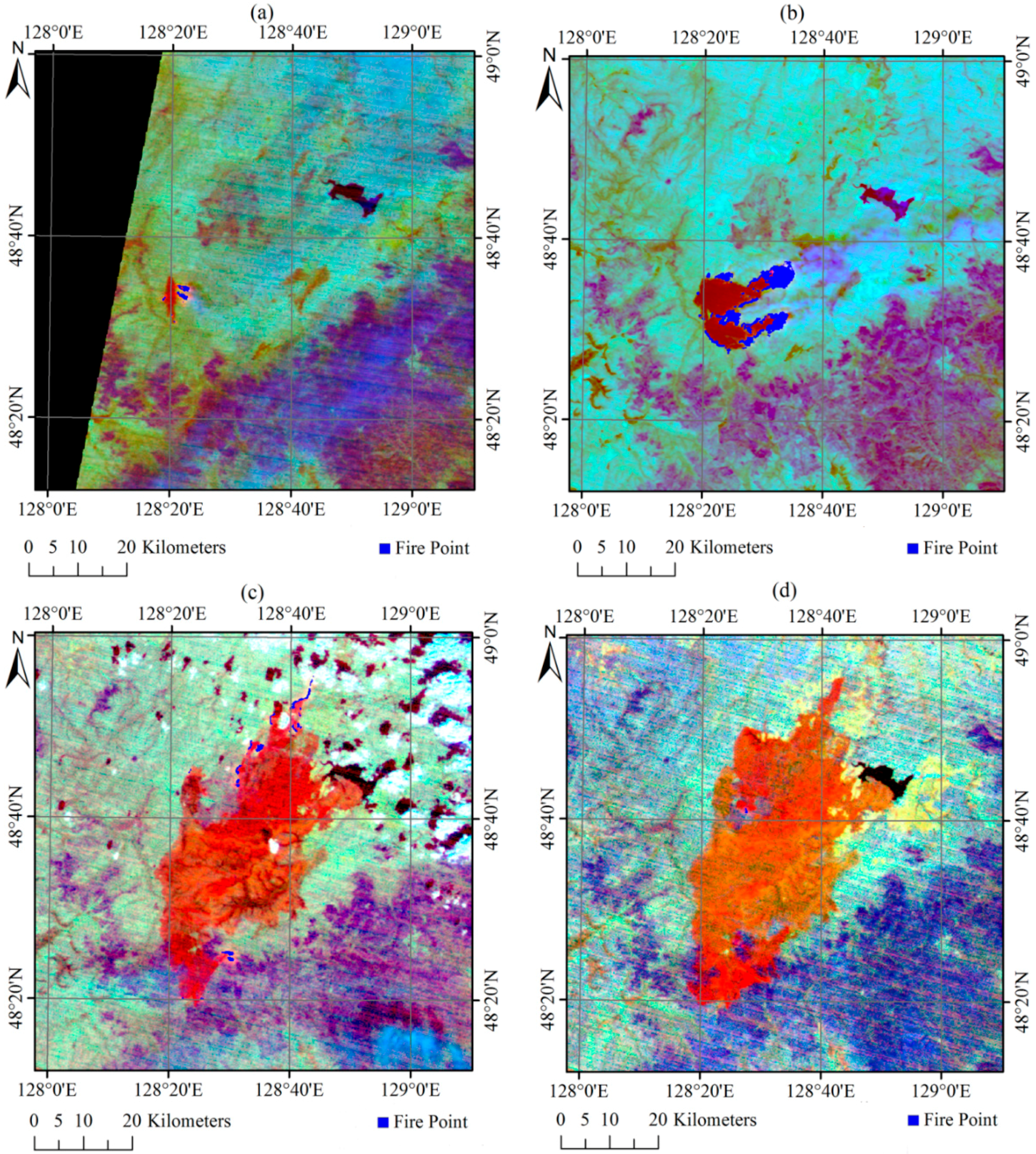 Remote Sensing Free Full Text A Spatio Temporal Model For Forest Fire Detection Using Hj Irs