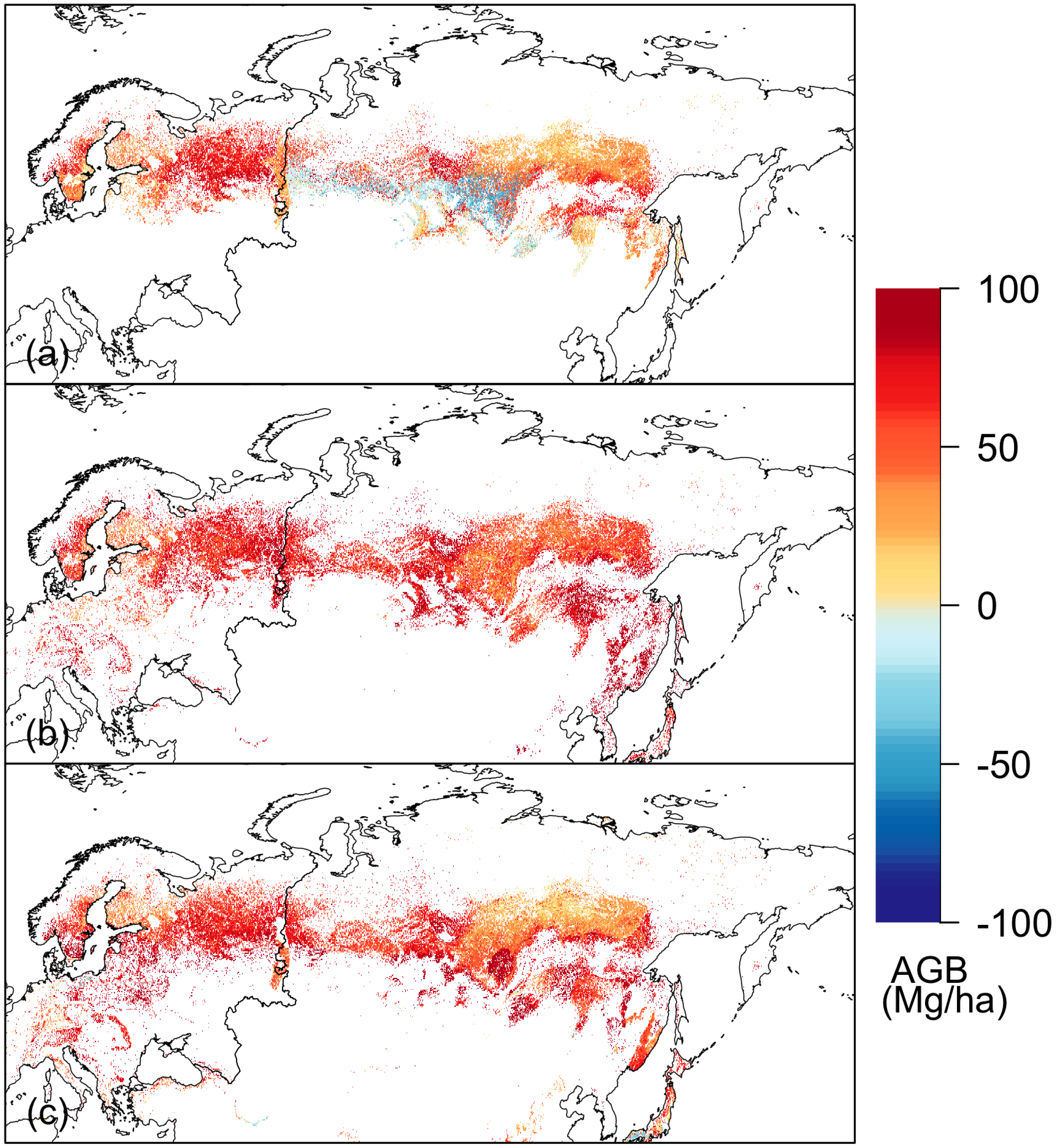 Mapping Global Forest Aboveground Biomass with Spaceborne LiDAR ...