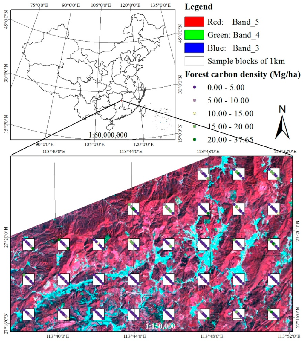 Multi-Resolution Mapping and Accuracy Assessment of Forest Carbon ...