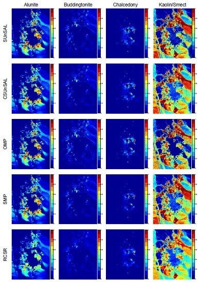 Remote Sensing | Free Full-Text | Hyperspectral Unmixing with Robust Collaborative Sparse Regression