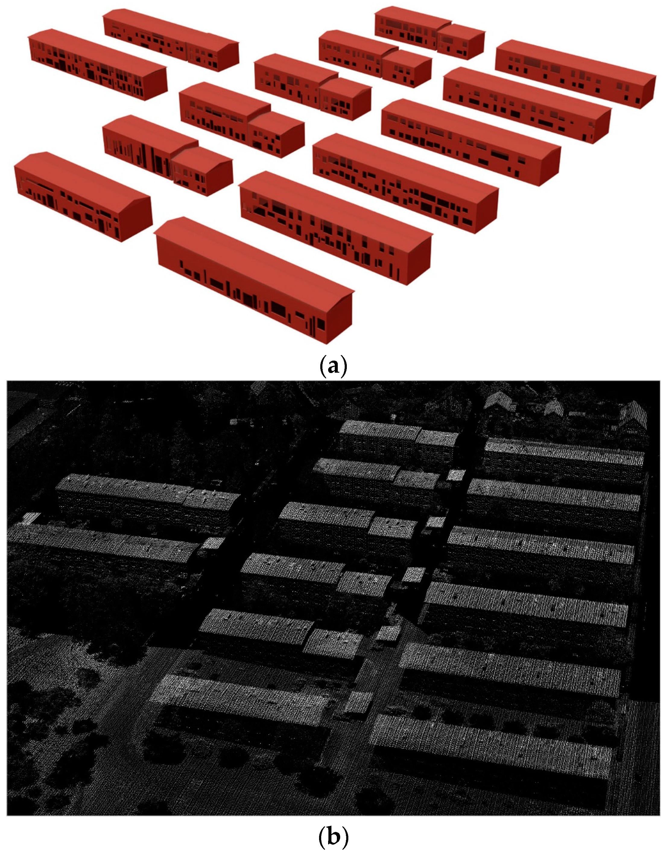 A Semantic Modelling Framework-Based Method for Building Reconstruction from Point Clouds