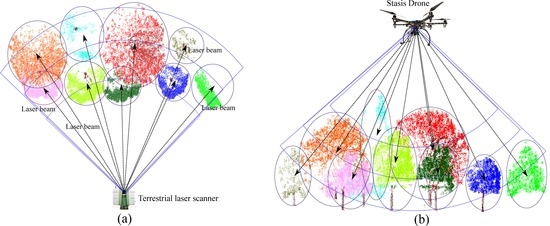 A Novel Approach for Retrieving Tree Leaf Area from Ground-Based LiDAR
