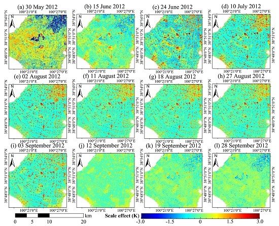 Remote Sensing | Free Full-Text | Quantification of the Scale Effect in ...