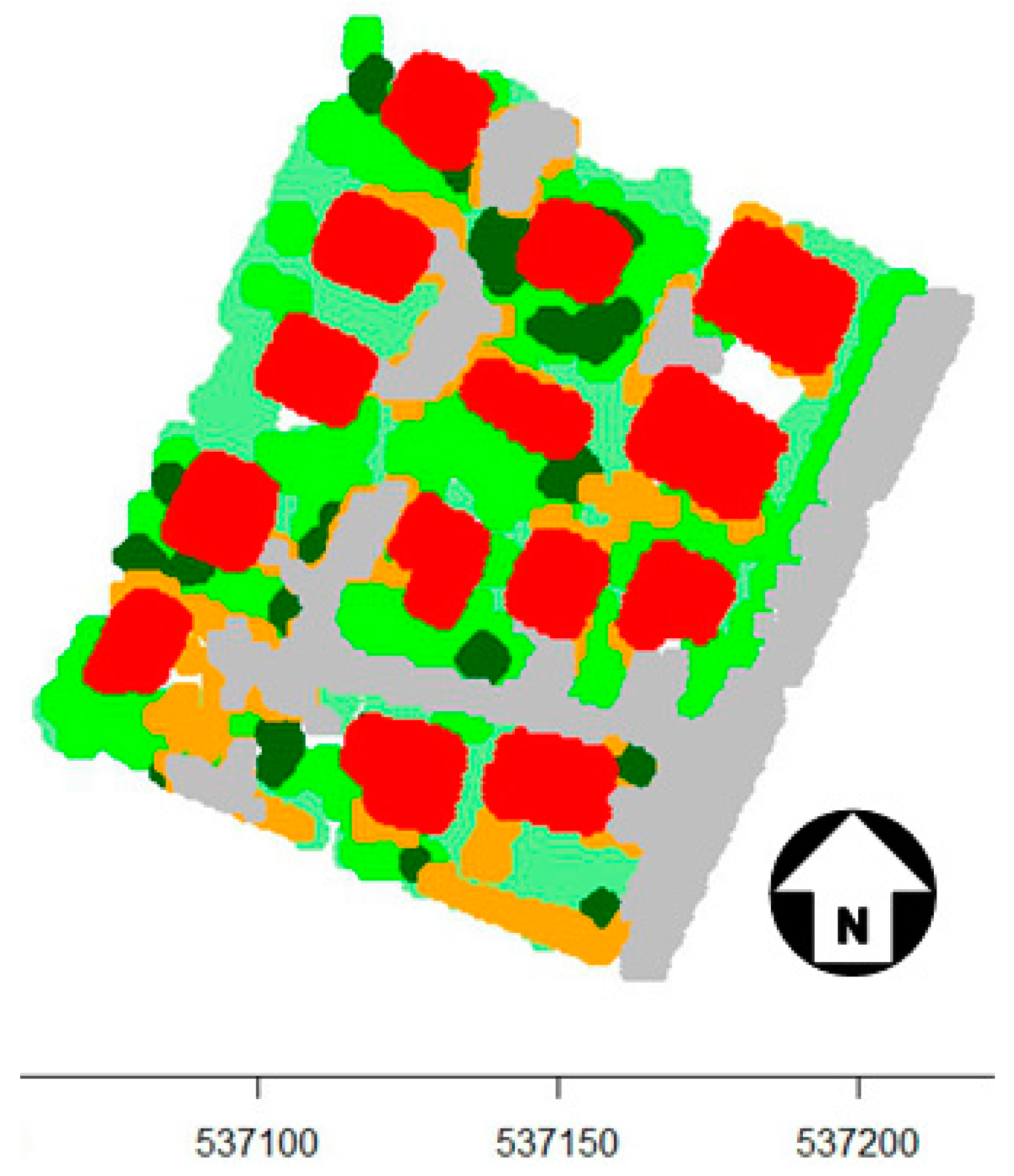 Generating Topographic Map Data from Classification Results