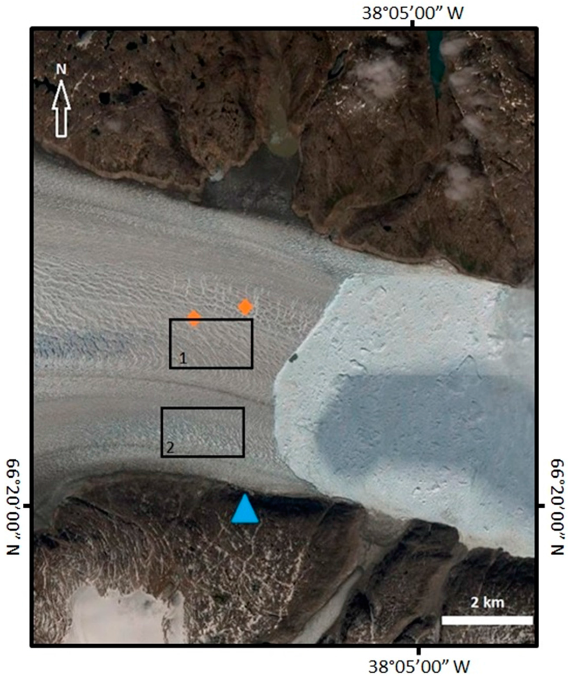 Analyzing Glacier Surface Motion Using LiDAR Data