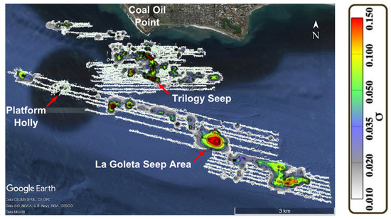 Reduced Methane Emissions from Santa Barbara Marine Seeps